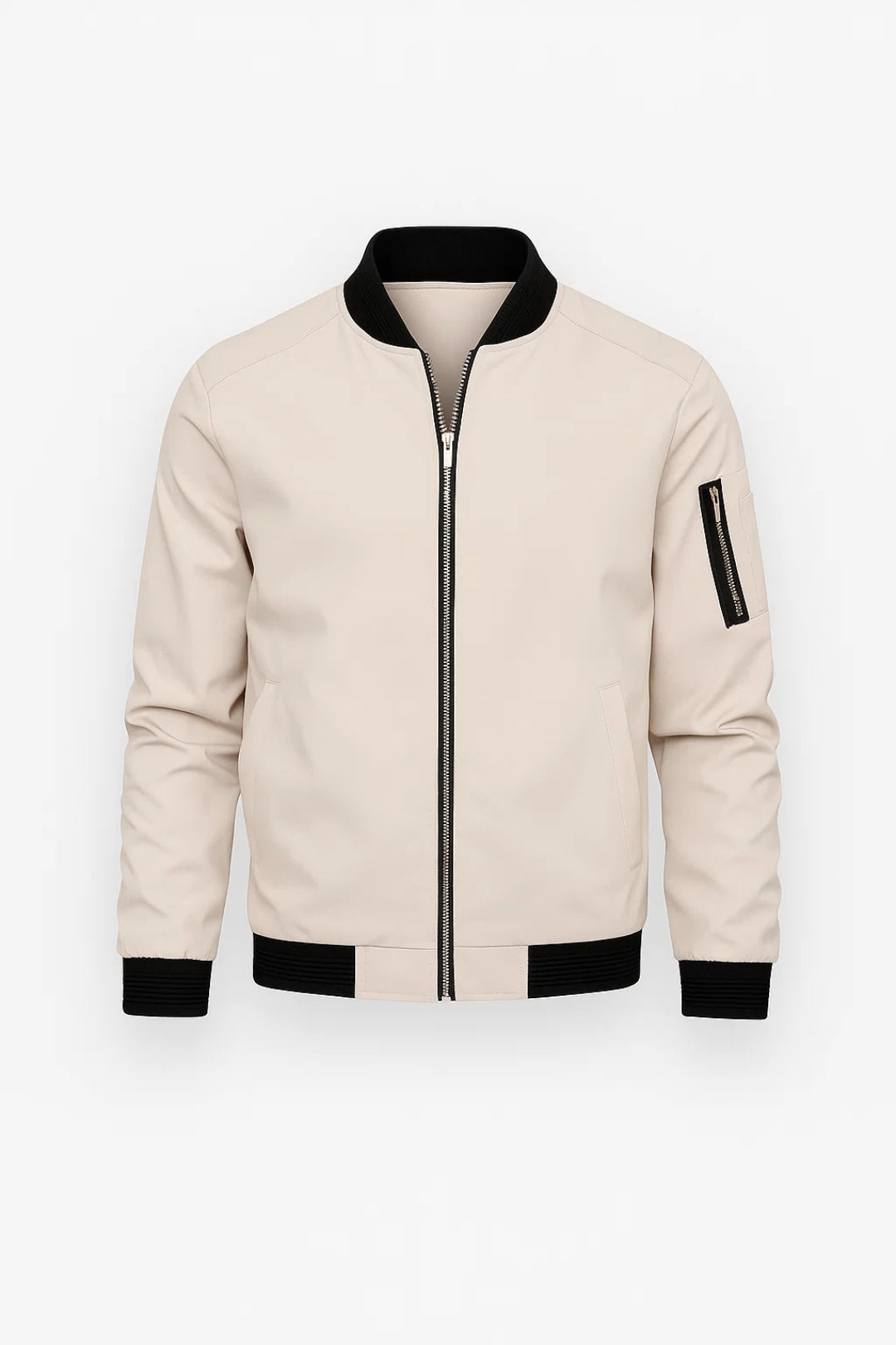 Veste Homme | Blouson Zippé Bicolore | Moderne, Fonctionnelle et Chaud – Atelierlune